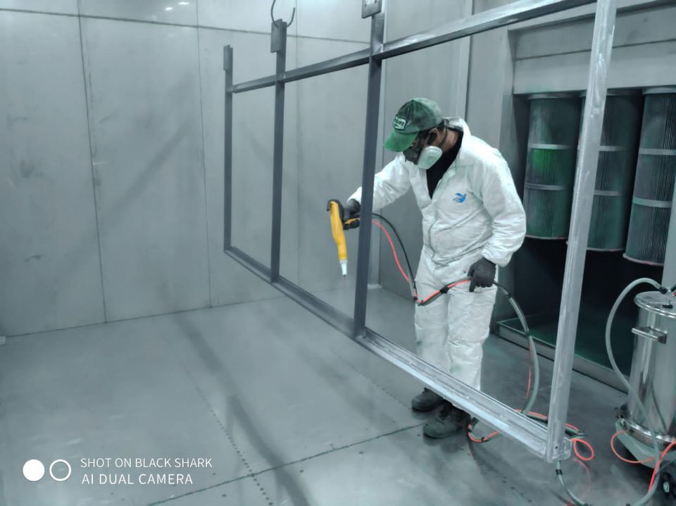 Compact Manual Powder Coating Plant - Buy Manual Powder Coating Plant ...