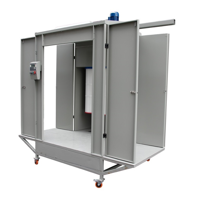 Double-purpose Powder Coating Booth COLO-S-2152 - Buy Industrial Powder ...